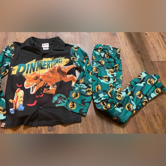 Lego | Pajamas | Lego Jurassic World Pajama Set | Poshmark